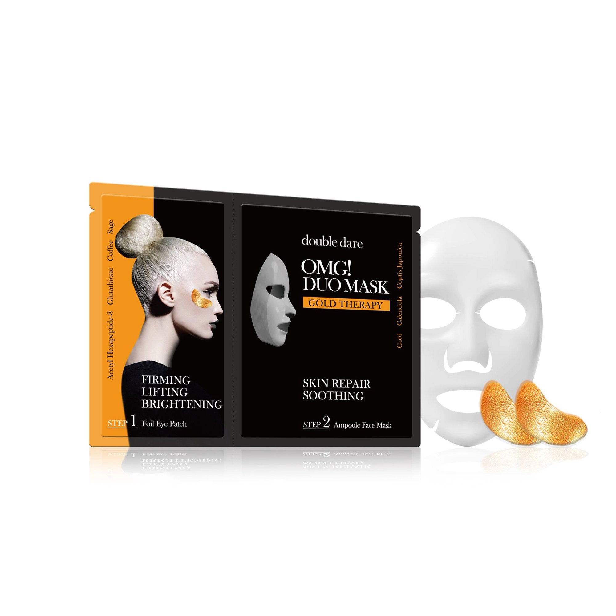 OMG! Duo Mask - Gold Therapy – O2Wellness-Shop