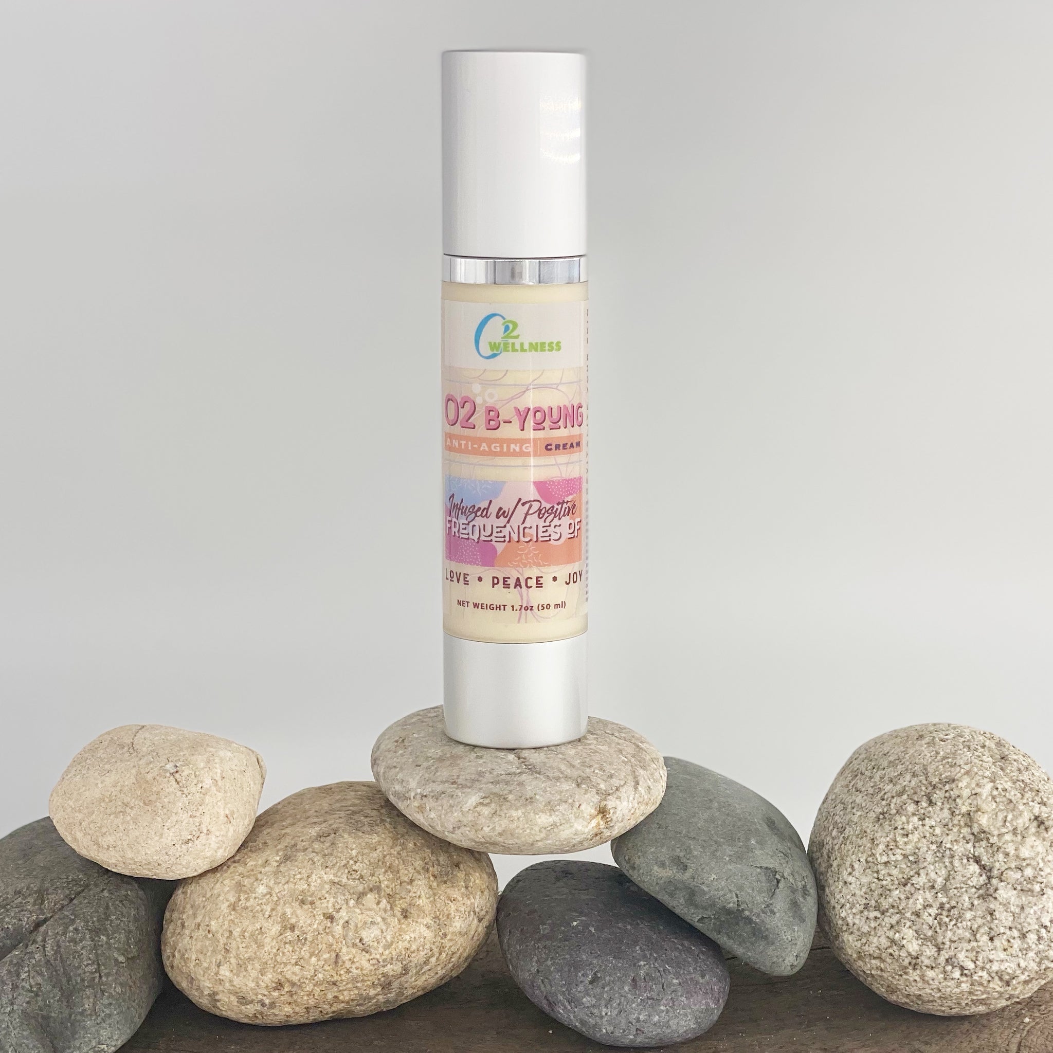 O2 B-Young Anti-Aging Cream (1.7 oz, 50 ml) – O2Wellness-Shop